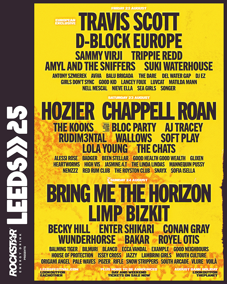 Reading and Leeds Festival 2025 - Absolute Radio Ticket Store