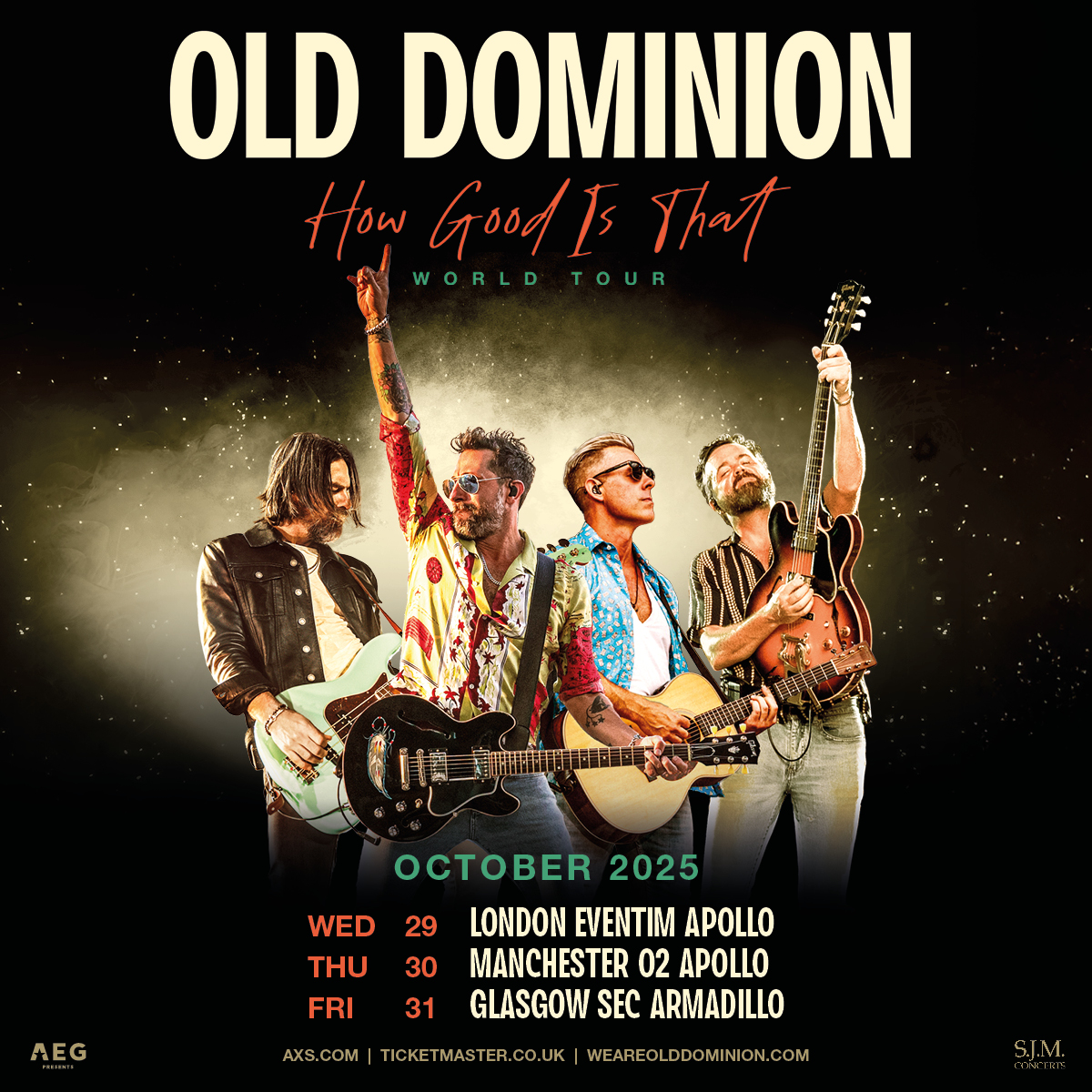 Nashville in Concert - The Encore Tour - Absolute Radio Ticket Store